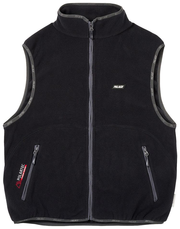 Buy Palace Polartec Vest 'Black' - P27JK002 | GOAT
