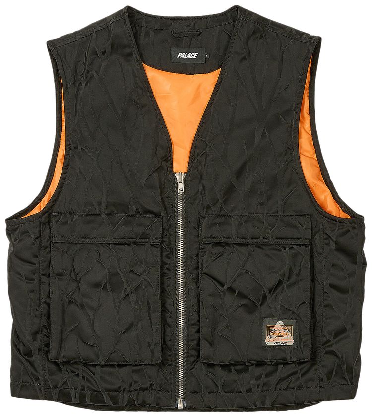 Buy Palace x Porter-Yoshida & Co. Tanker Field Vest 'Black/Jacquard ...