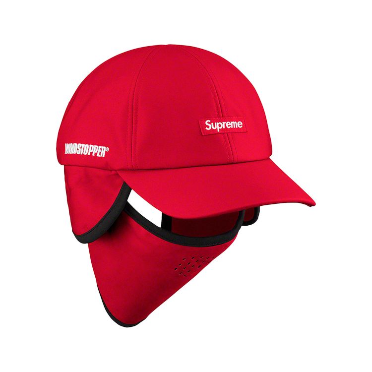 Buy Supreme x WINDSTOPPER Facemask 6-Panel 'Red' - FW22H66 RED | GOAT