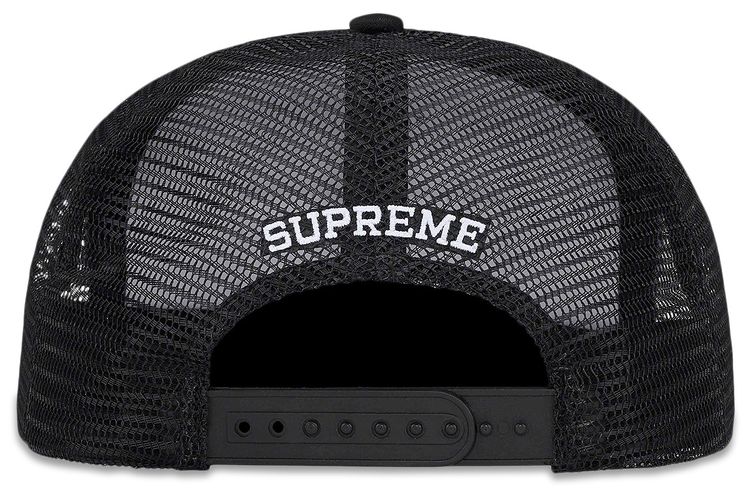 Buy Supreme Mess Mesh Back 5-Panel 'Black' - FW23H64 BLACK | GOAT