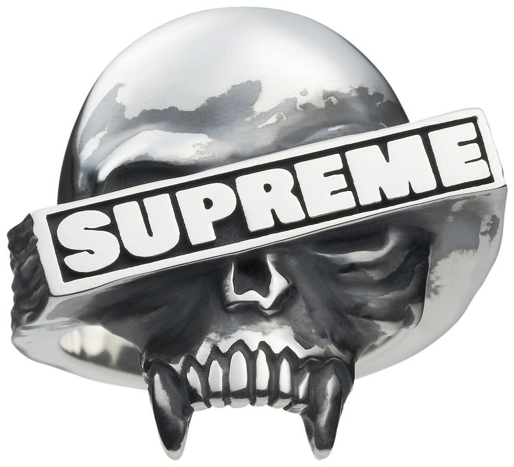 Buy Supreme x Bounty Hunter Silver Ring 'Silver' - FW23A13 SILVER | GOAT