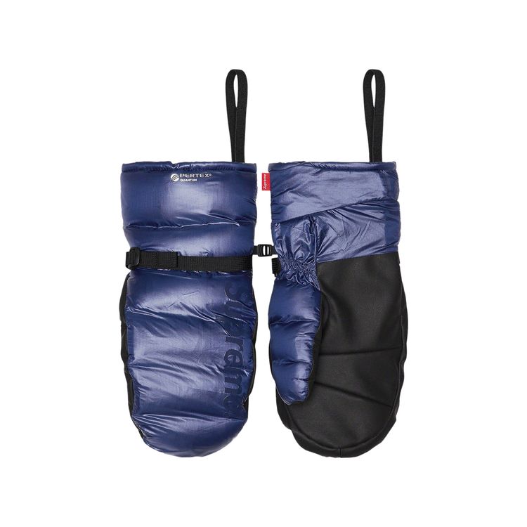 Buy Supreme Featherweight Down Mittens 'Navy' - FW23A17 NAVY | GOAT