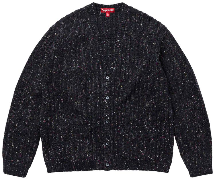 Buy Supreme Confetti Cardigan 'Black' - SS24SK4 BLACK | GOAT