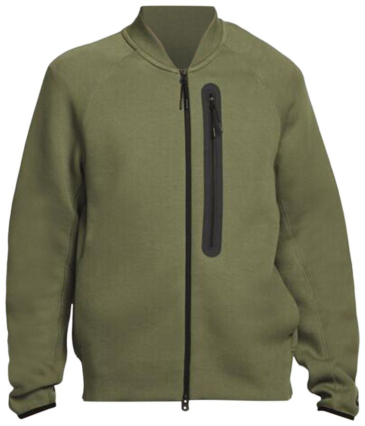 Buy Nike Sportswear Tech Fleece Bomber Jacket Medium Oliveblack