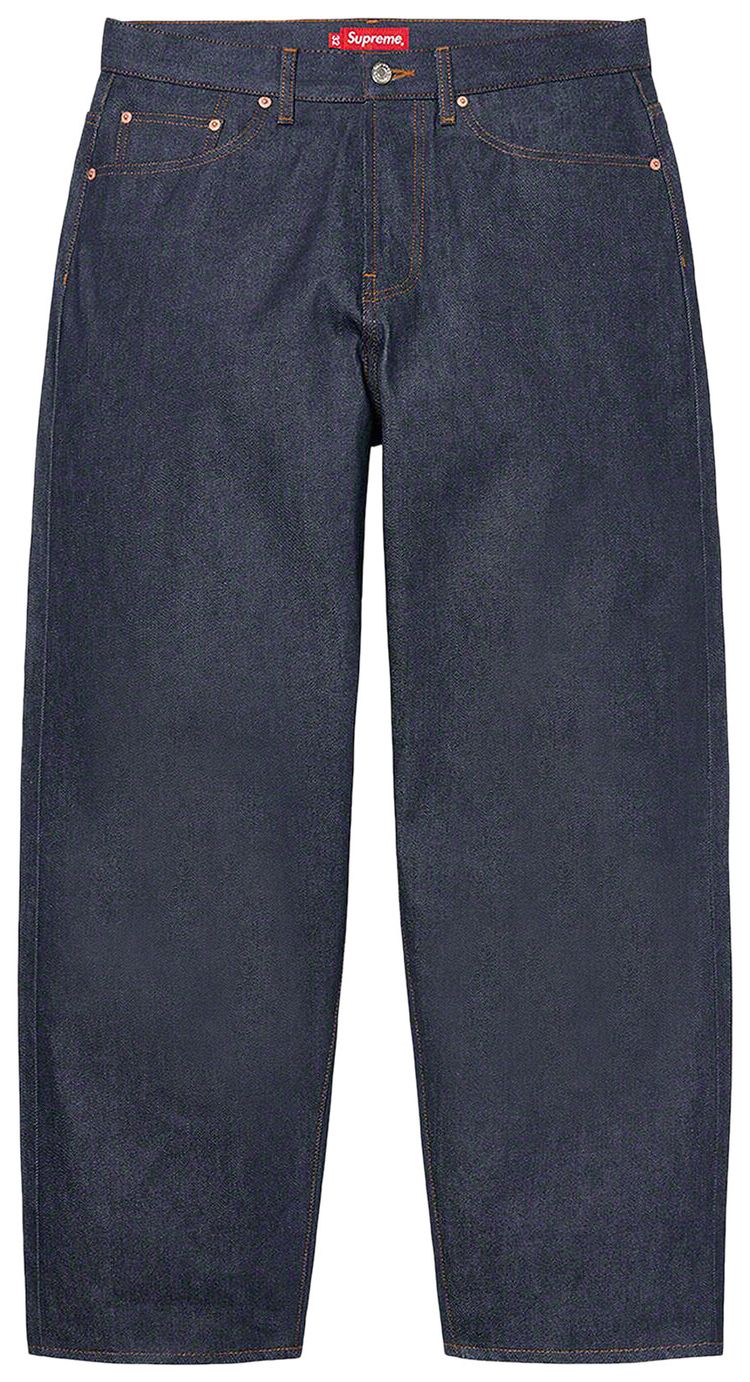 Buy Supreme Baggy Jean 'Rigid Indigo' - FW22P54 RIGID INDIGO | GOAT