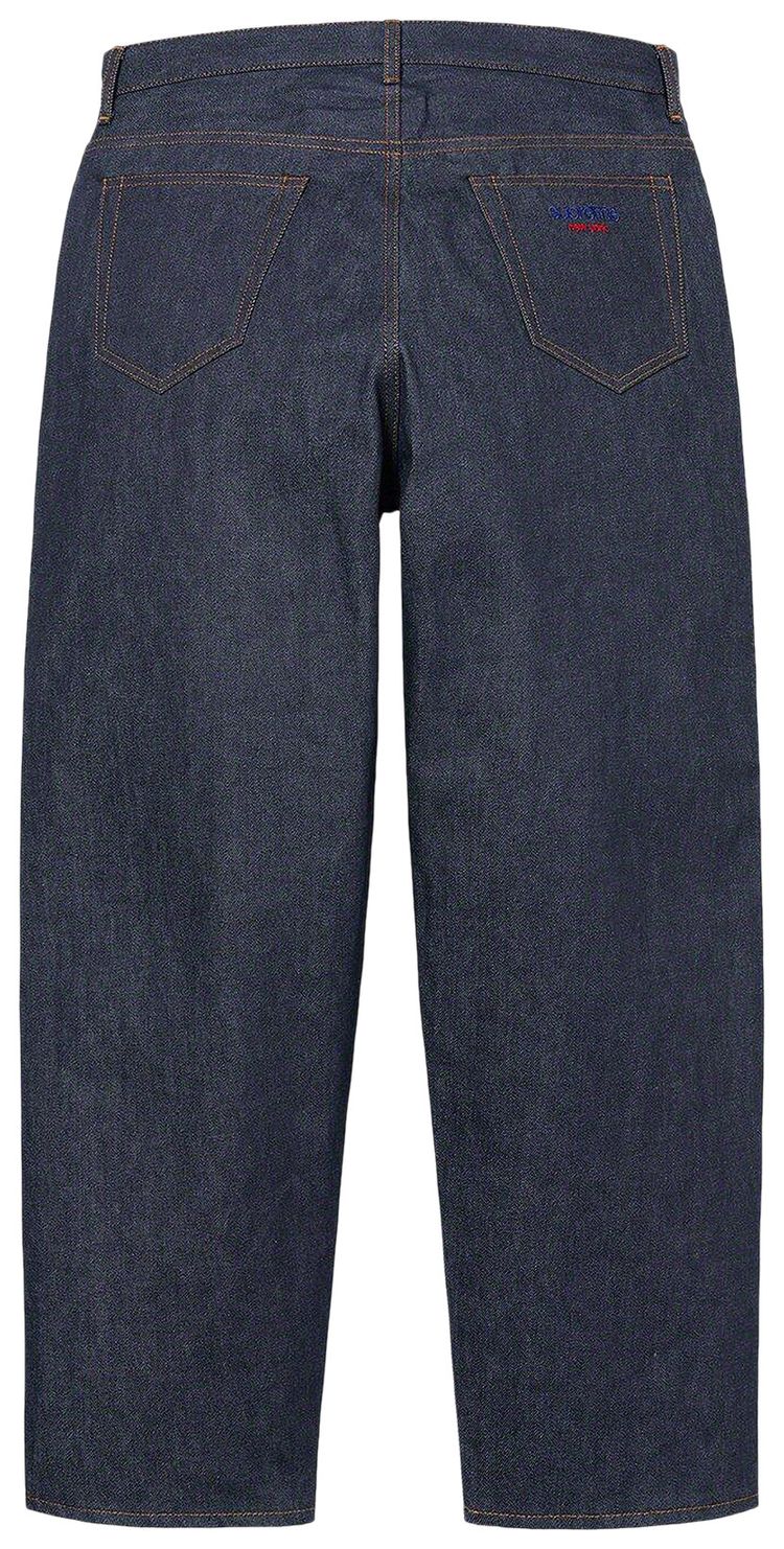 Buy Supreme Baggy Jean 'Rigid Indigo' - FW22P54 RIGID INDIGO | GOAT