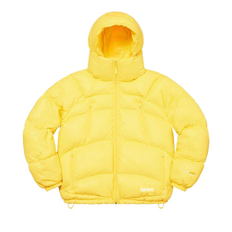 Buy Supreme Reversible Featherweight Down Puffer Jacket 'Yellow ...