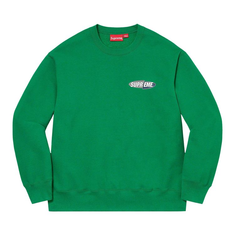 Buy Supreme 212 Crewneck 'Green' - FW22SW101 GREEN | GOAT