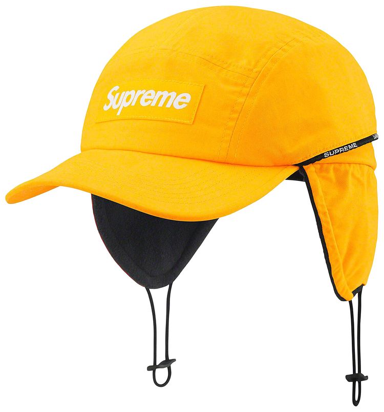 Buy Supreme Packable Ear Flap Camp Cap 'Yellow' - FW22H48 YELLOW | GOAT