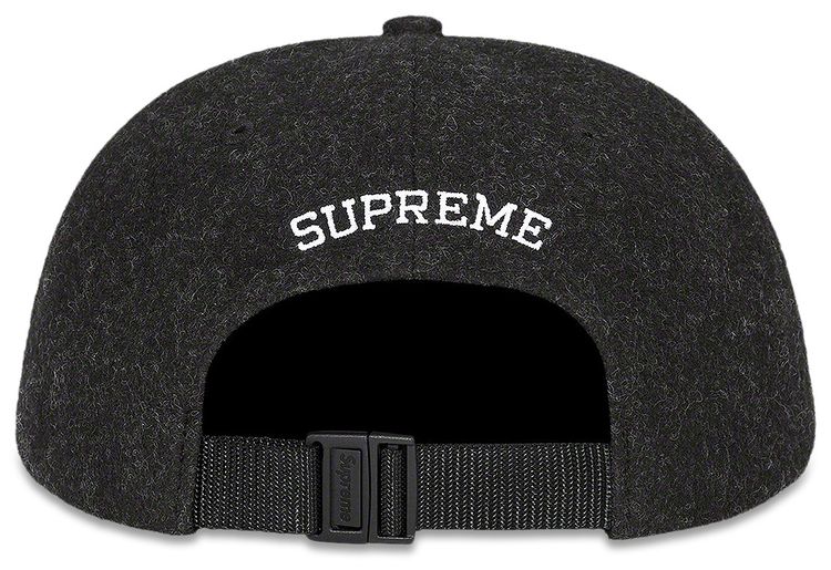 Buy Supreme Waxed Wool 6-Panel 'Black' - FW22H45 BLACK | GOAT