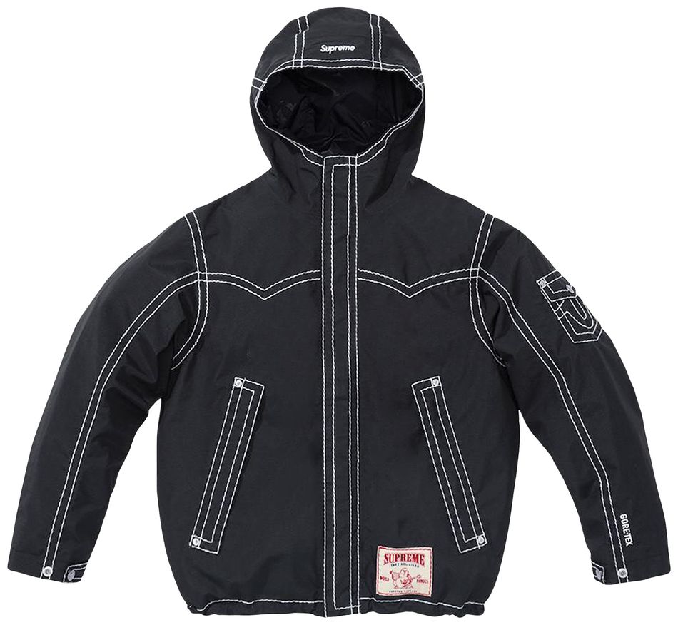 Buy Supreme x True Religion GORE-TEX Shell Jacket 'Black' - FW22J30 ...