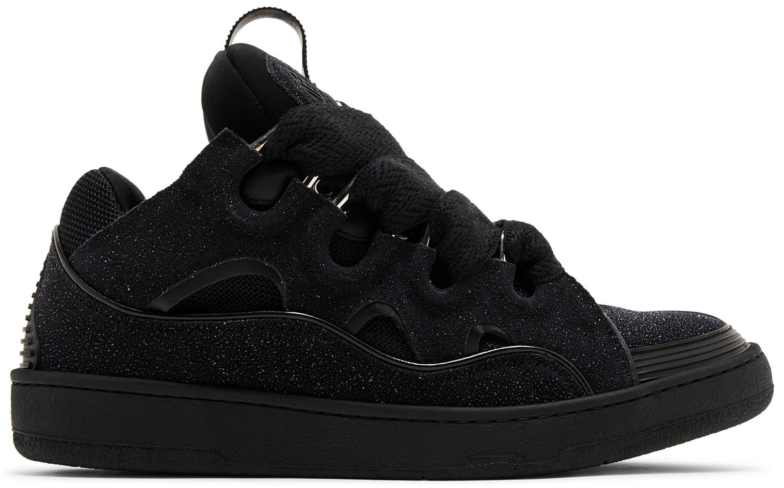 Buy Lanvin Curb Sneakers 'Black Glitter' - FM SKRK11 GLLI E2410 | GOAT