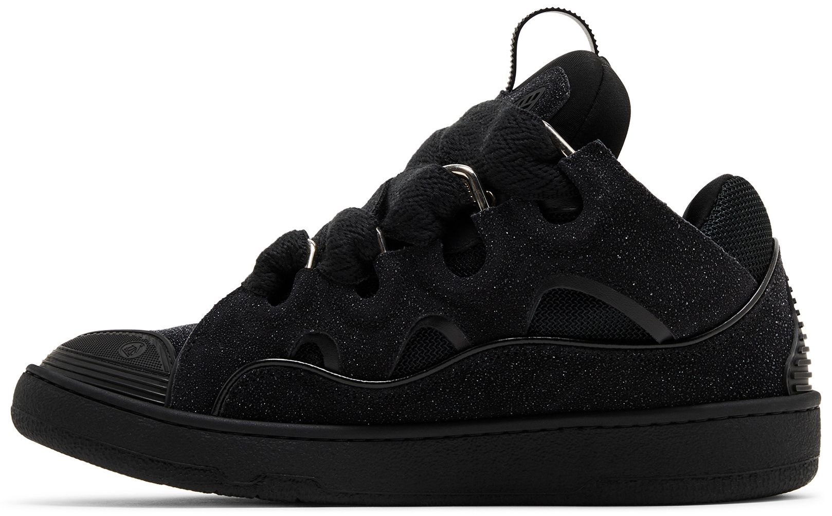 Buy Lanvin Curb Sneakers 'Black Glitter' - FM SKRK11 GLLI E2410 | GOAT