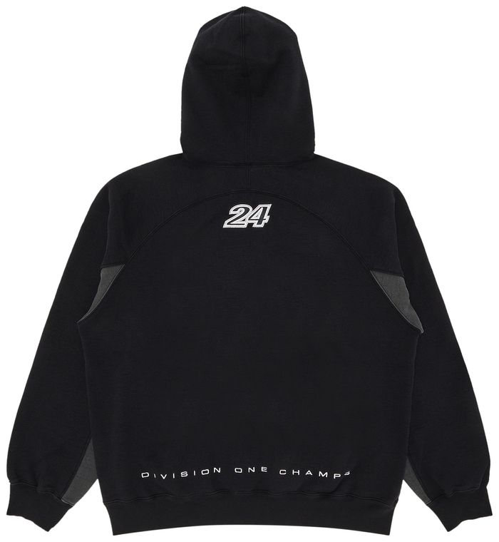 Buy Supreme Division Hooded Sweatshirt 'Black' - FW24SW30 BLACK | GOAT