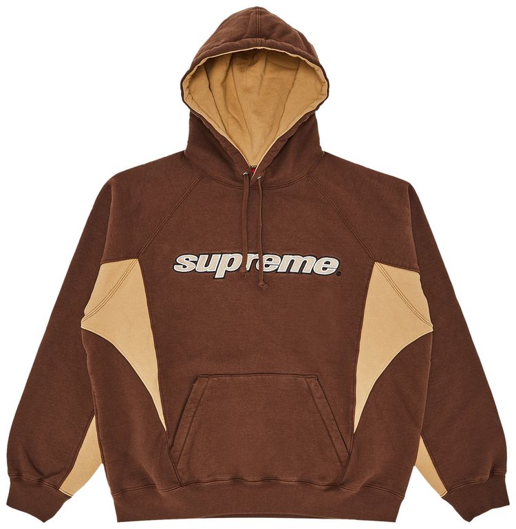 Buy Supreme Division Hooded Sweatshirt 'Brown' - FW24SW30 BROWN | GOAT