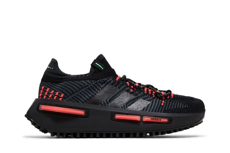 Buy Adidas NMD_S1 'Black Orange Lime' - IE4588 | GOAT