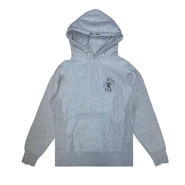 Buy Supreme Popeye Hoodie 'Grey' - FW100106 GREY | GOAT