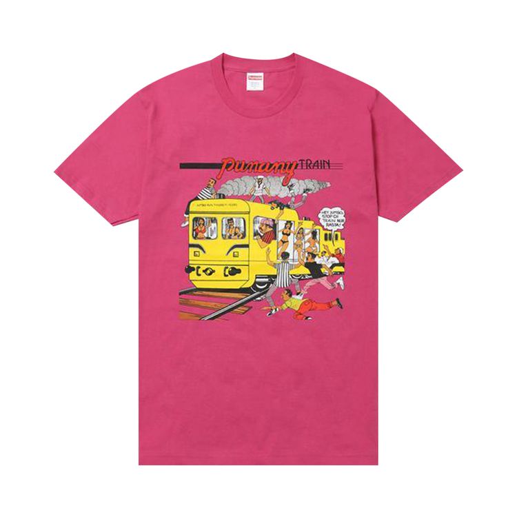 Buy Supreme Wilfred Limonious Punany Train Tee 'Red' - SS17T0101 PINK ...
