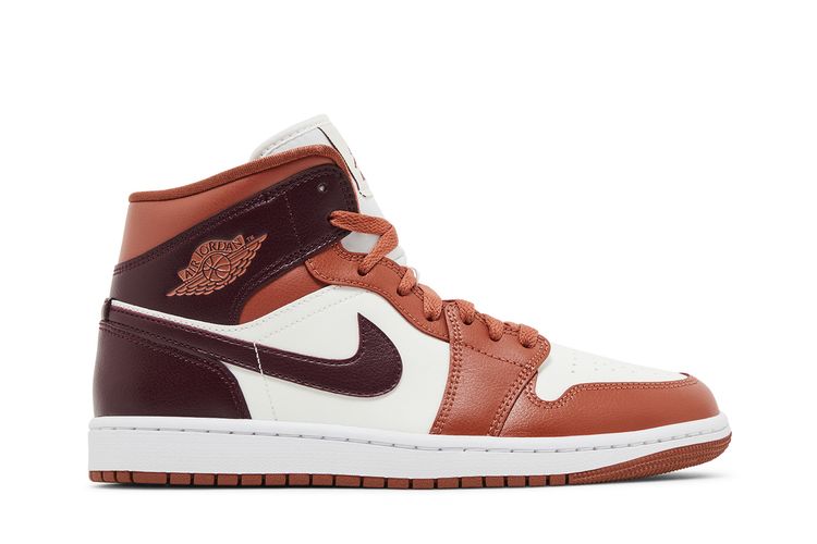 Buy Wmns Air Jordan 1 Mid 'Dusty Peach' - BQ6472 200 | GOAT