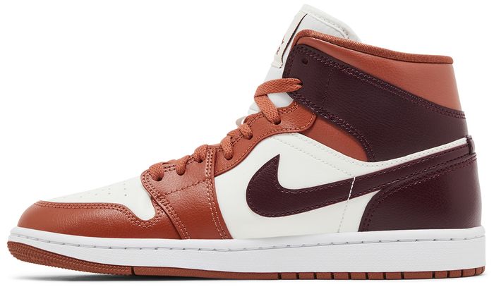 Buy Wmns Air Jordan 1 Mid 'Dusty Peach' - BQ6472 200 | GOAT