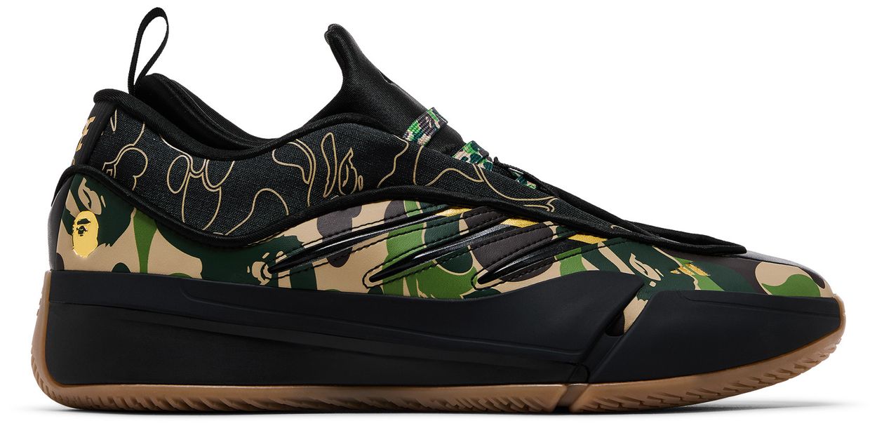 Buy BAPE x adidas Dame 9 'Black Green' - JH6358 | GOAT