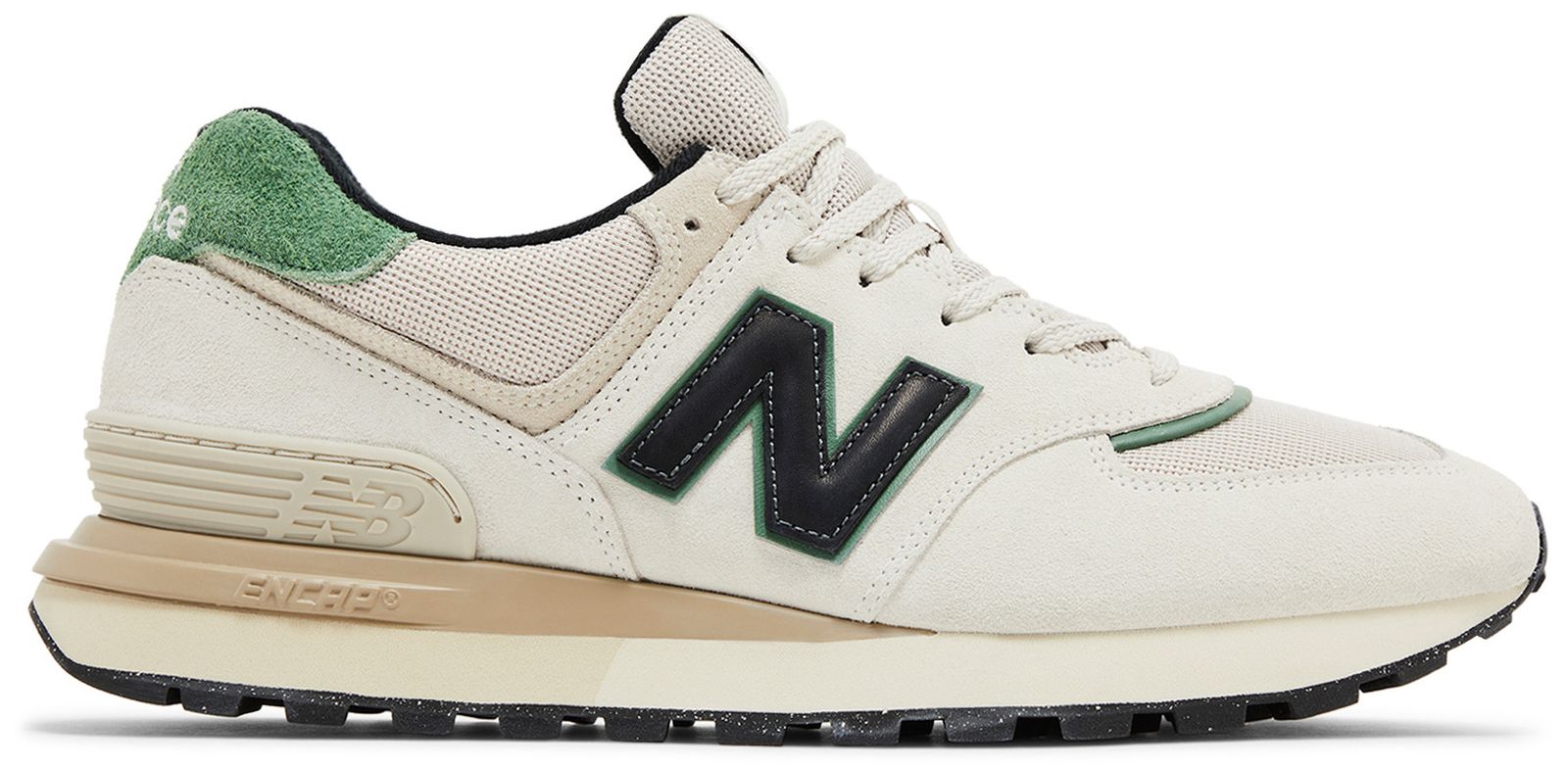 Buy New Balance 574 Legacy 'White Black Green' - U574LGFW | GOAT