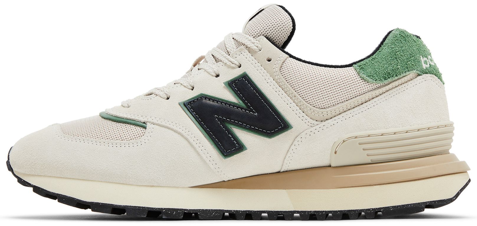 Buy New Balance 574 Legacy 'White Black Green' - U574LGFW | GOAT