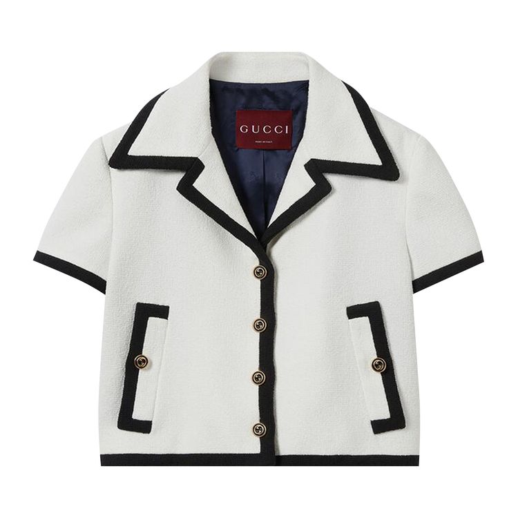 Buy Gucci Tweed Jacket 'Off White' - 784829 ZAQSO 9799 | GOAT