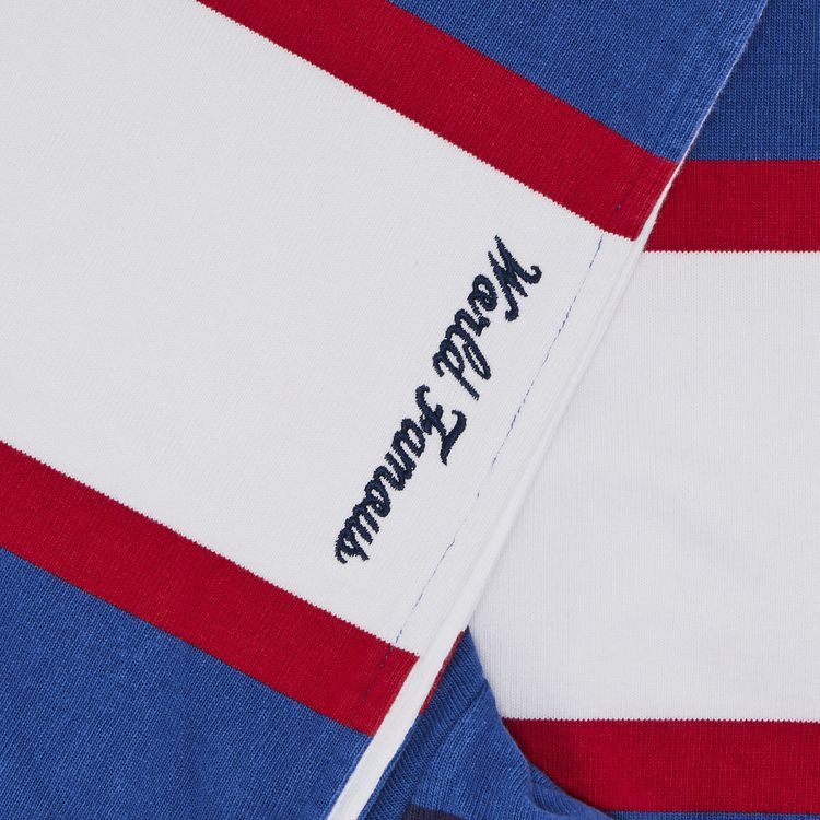 Buy Supreme Hooded Rugby 'Royal' - FW24KN25 ROYAL | GOAT