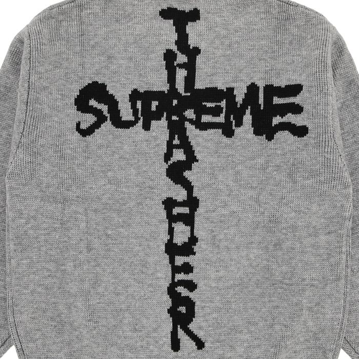 Buy Supreme x Thrasher Sweater 'Heather Grey' - FW24SK49 HEATHER GREY ...