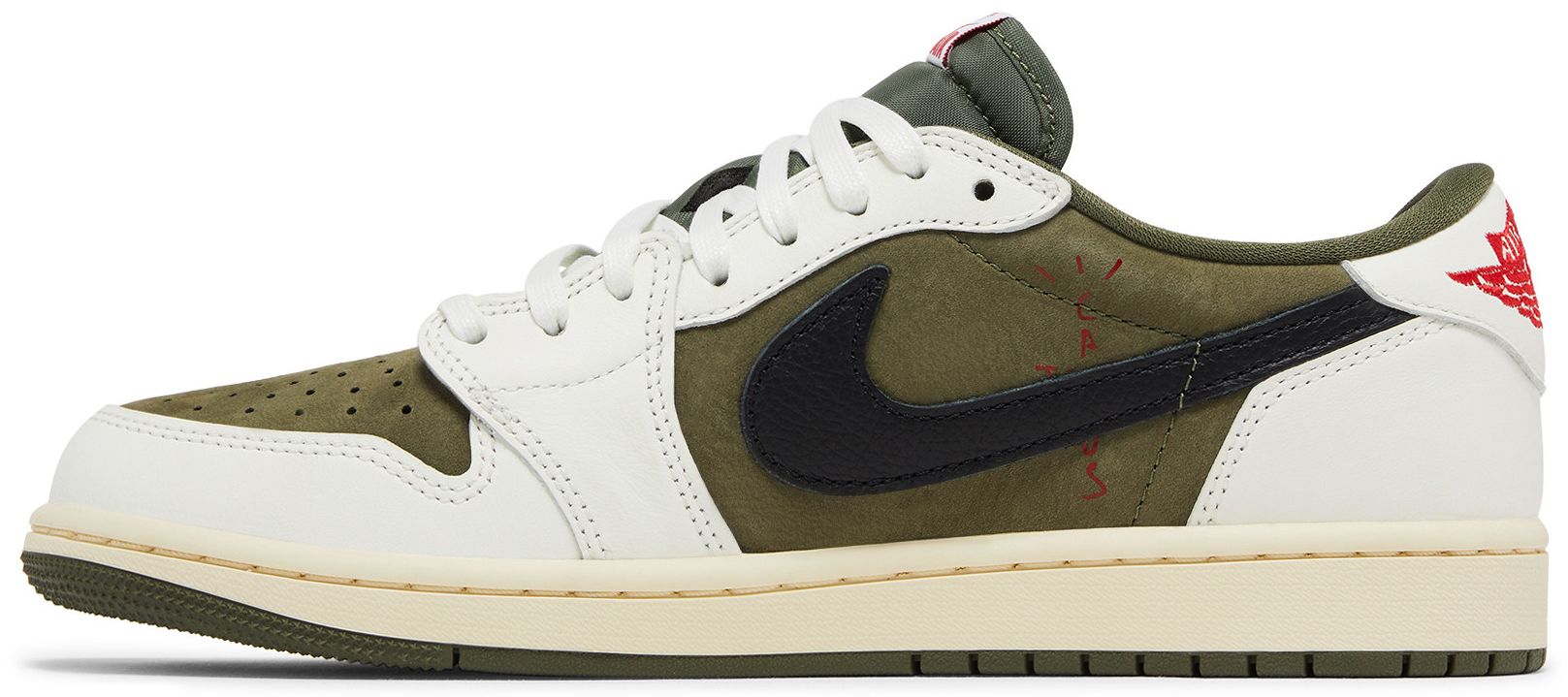 Buy Travis Scott x Air Jordan 1 Retro Low OG SP 'Reverse Olive / Medium ...