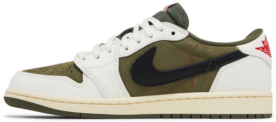 Buy Travis Scott x Air Jordan 1 Retro Low OG SP 'Reverse Olive / Medium ...