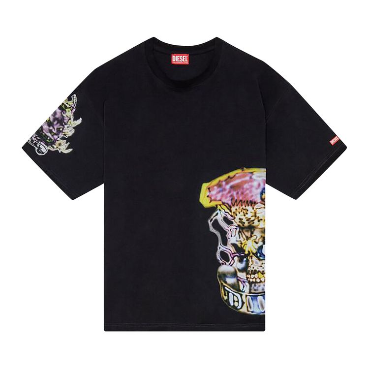 Buy Diesel T-Boxt-Q14 T-Shirt 'Deep/Black' - A15010 0AKAK 9XX | GOAT