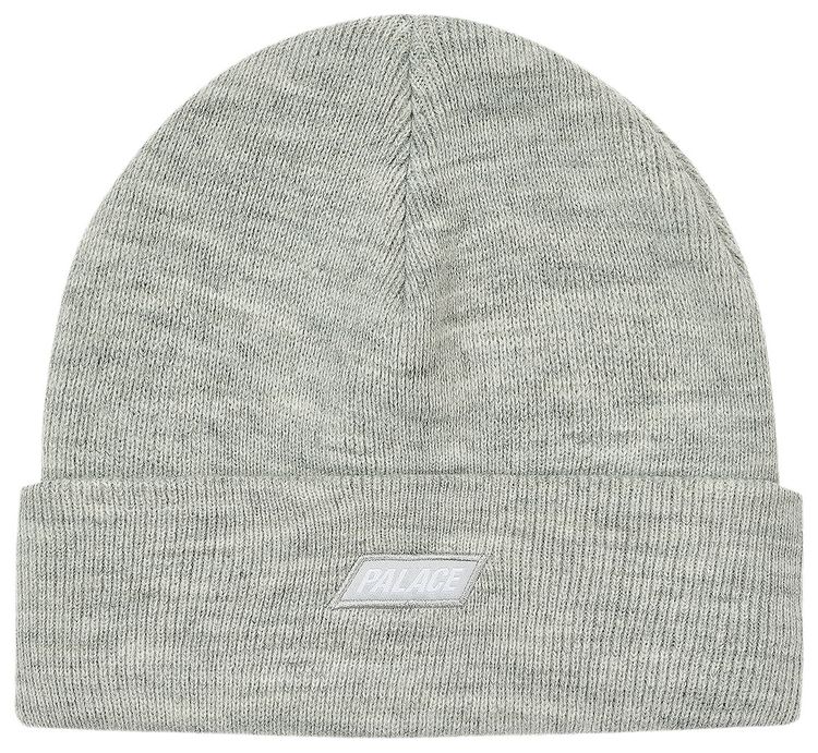 Buy Palace Font Beanie 'Grey Marl' - P27BN036 | GOAT
