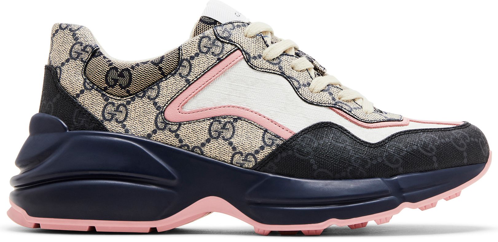 Buy Gucci Wmns Rhyton Sneaker 'Beige Blue Monogram' - 692902 UIQ30 1061 ...