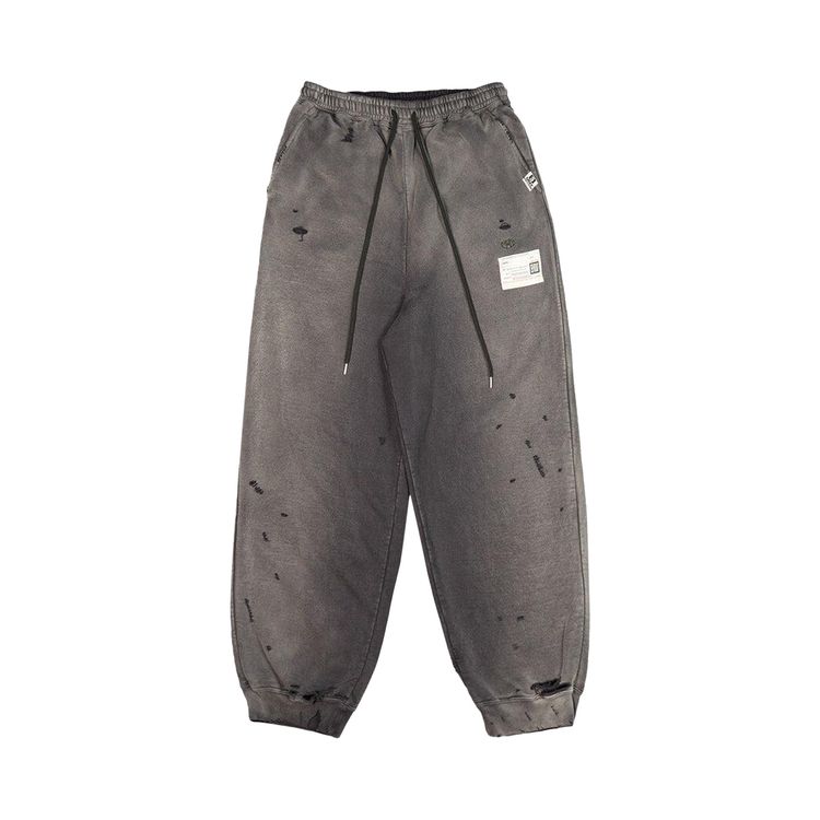 Buy Maison Mihara Yasuhiro Sun Faded Pants 'Black' - A13PT543 BLAC | GOAT