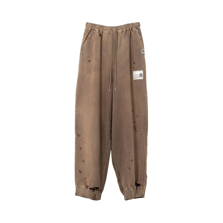 Buy Maison Mihara Yasuhiro Sun Faded Pants 'Brown' - A13PT543 BROW | GOAT