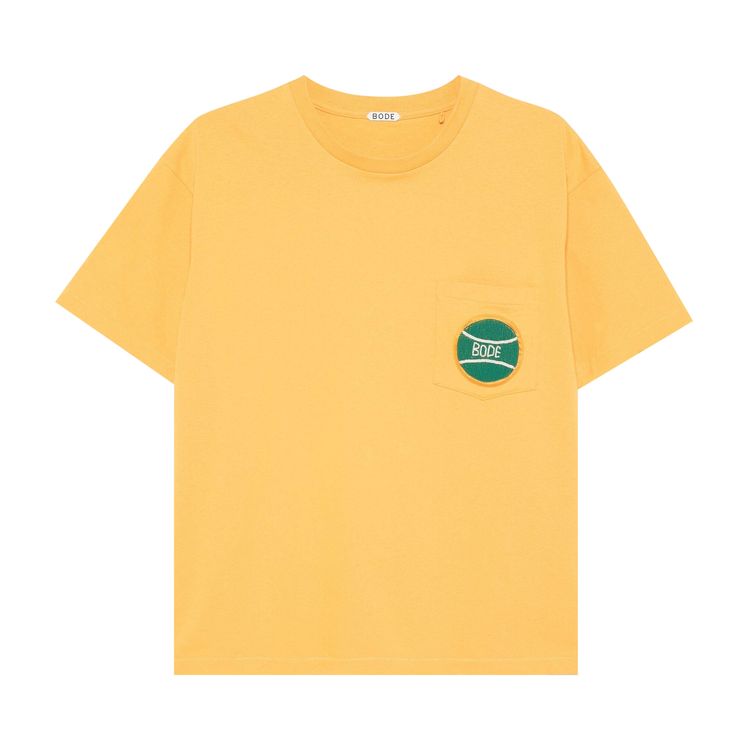 Buy Bode Game Point Pocket Tee 'Gold' - MRF24CS056 GOLD | GOAT