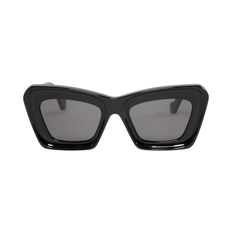 Buy Loewe Anagram Sunglasses 'Shiny Black/Smoke' - LW40145 IM52 01A | GOAT