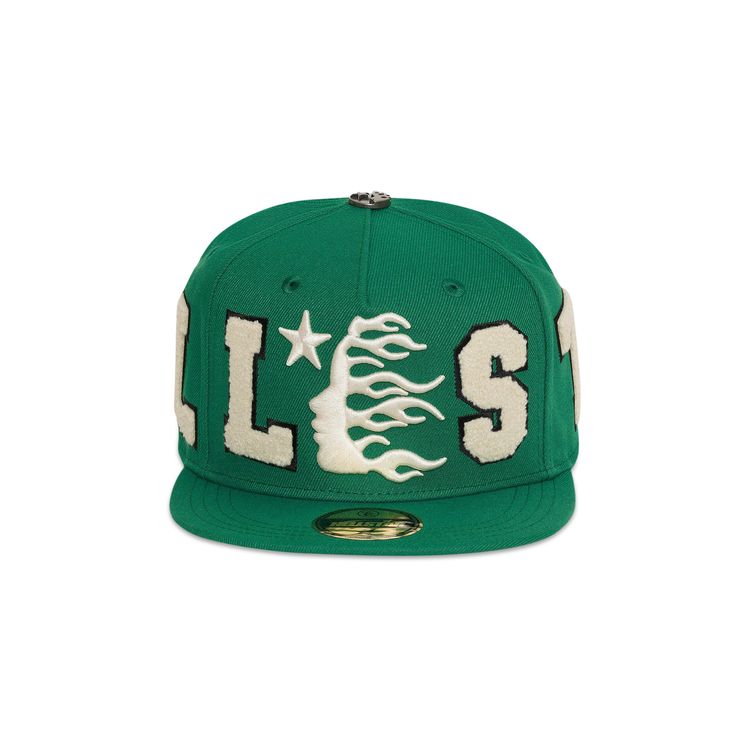Buy Hellstar Baseball Fitted Hat 'Green' - HS01HAT002 GREE | GOAT