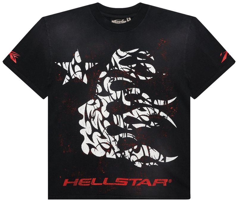 Buy Hellstar Thorn T-Shirt 'Red' - HS03TEE002 RED | GOAT