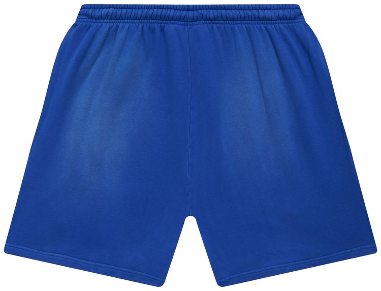 Buy Hellstar Flame Shorts 'Blue' - HS03SHO001 BLUE | GOAT