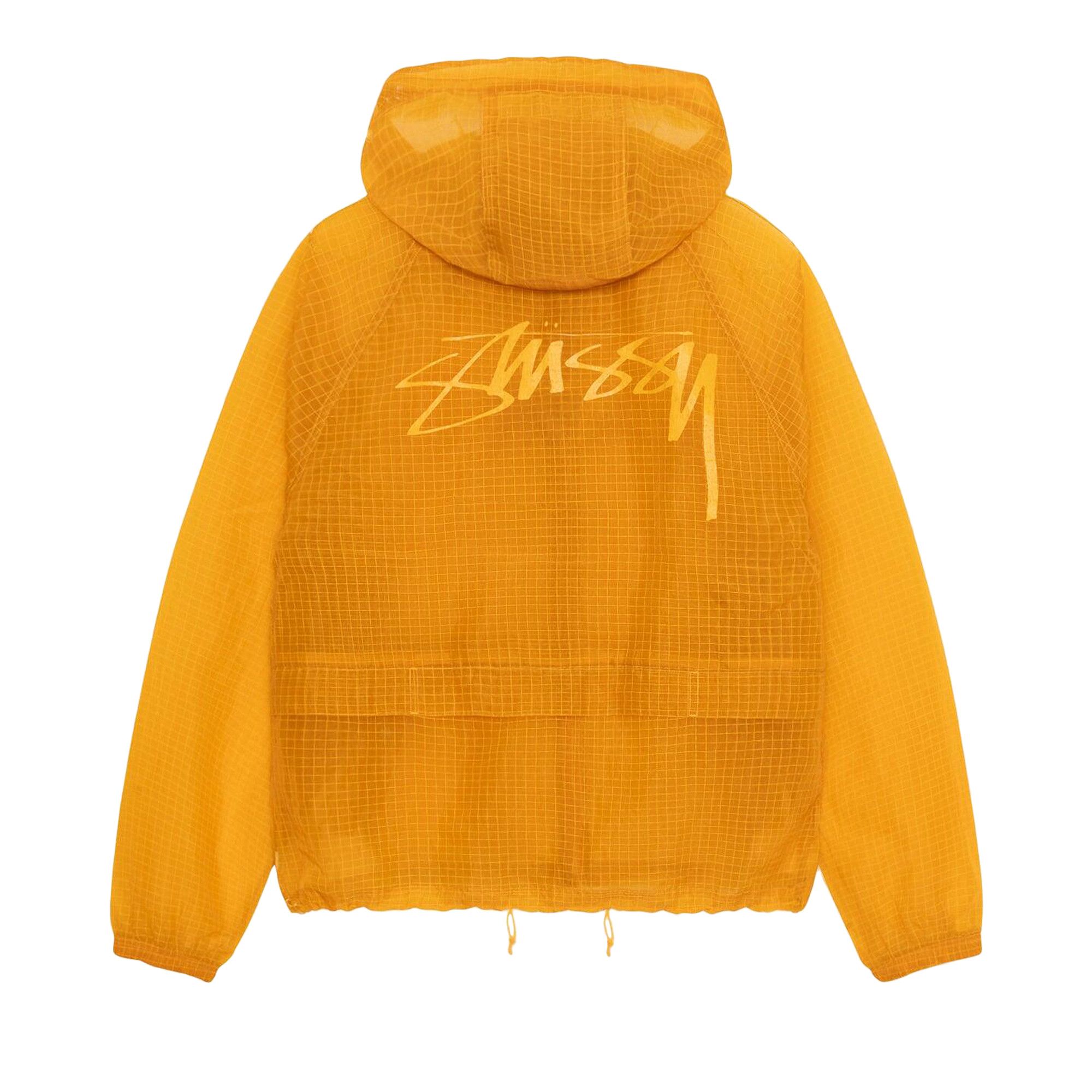 Buy Stussy Transparent Ripstop Beach Shell 'Golden Yellow Buy Stussy Transparent Ripstop Beach Shell 'Golden Yellow