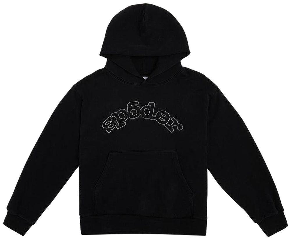 Buy Sp5der OG Logo Hoodie 'Black' - SS37FW24BLK | GOAT
