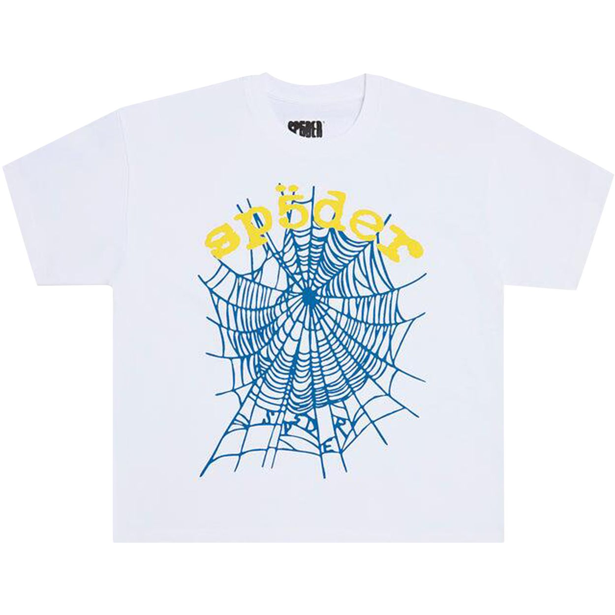 Buy Sp5der Legacy Logo HW Tee 'White' - T07FW24WHT | GOAT