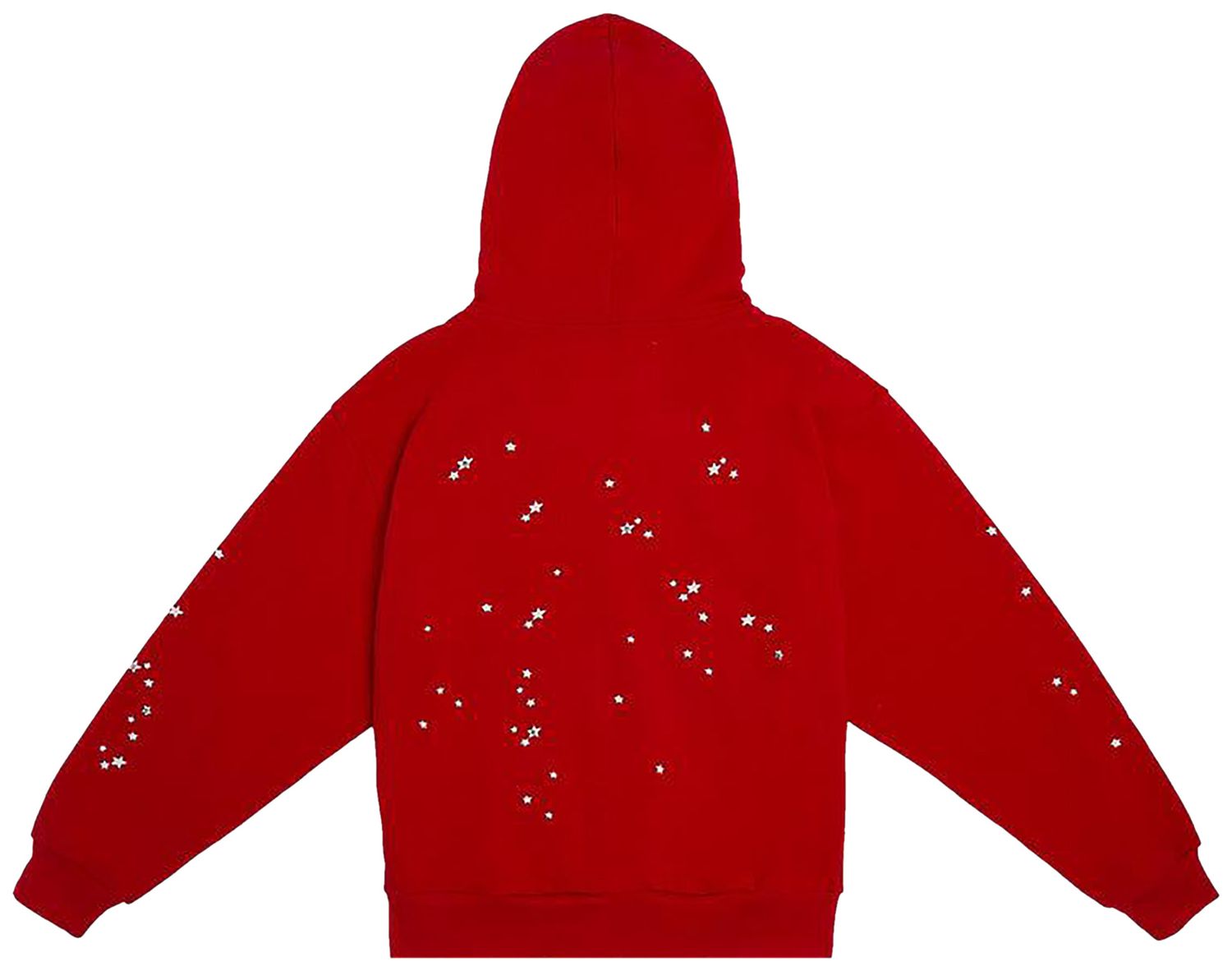 Buy Sp5der Atlanta Zip Up Hoodie 'Red' - SS08FW24RED | GOAT
