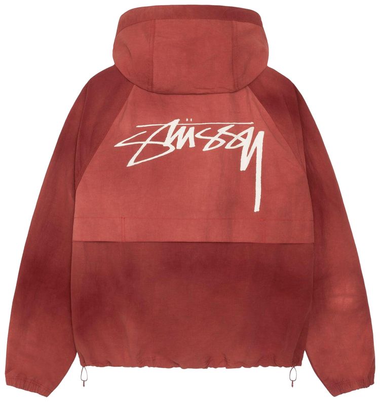 Buy Stussy Wave Dye Beach Shell 'Maroon' - 115745 MARO | GOAT