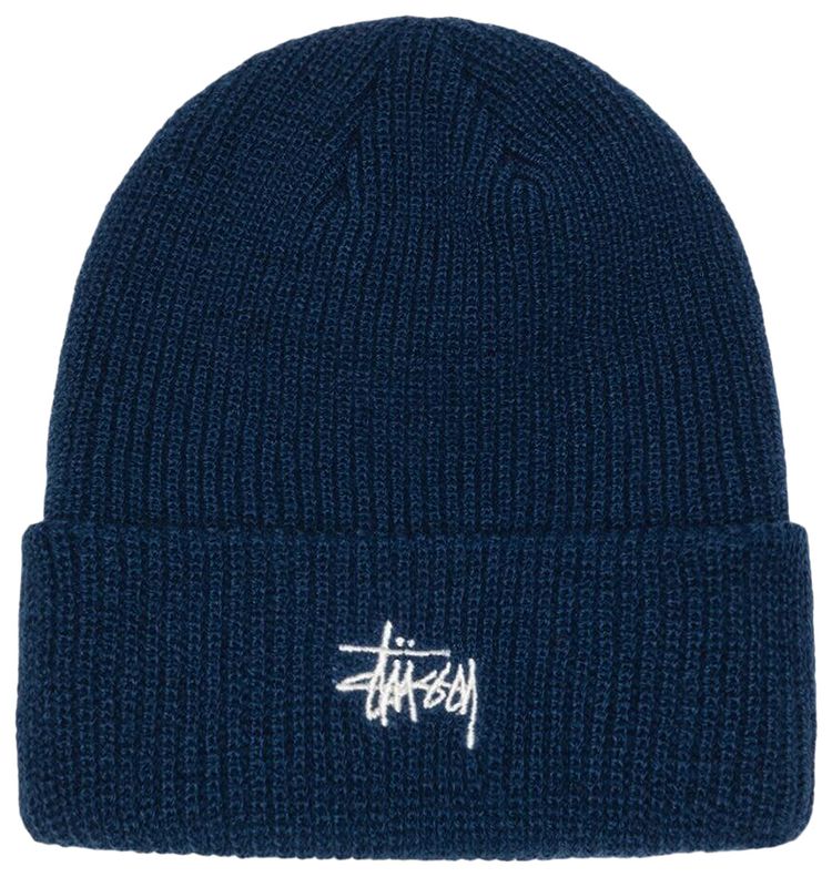 Buy Stussy Basic Cuff Beanie 'Blueberry' - 1321019 BLUE | GOAT
