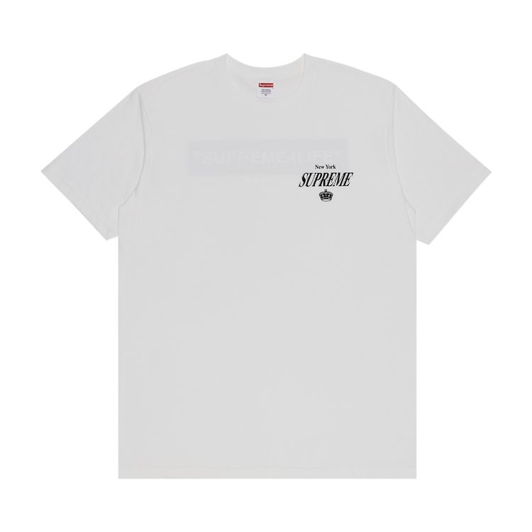 Buy Supreme 4 Life Tee 'White' - FW24T29 WHITE | GOAT