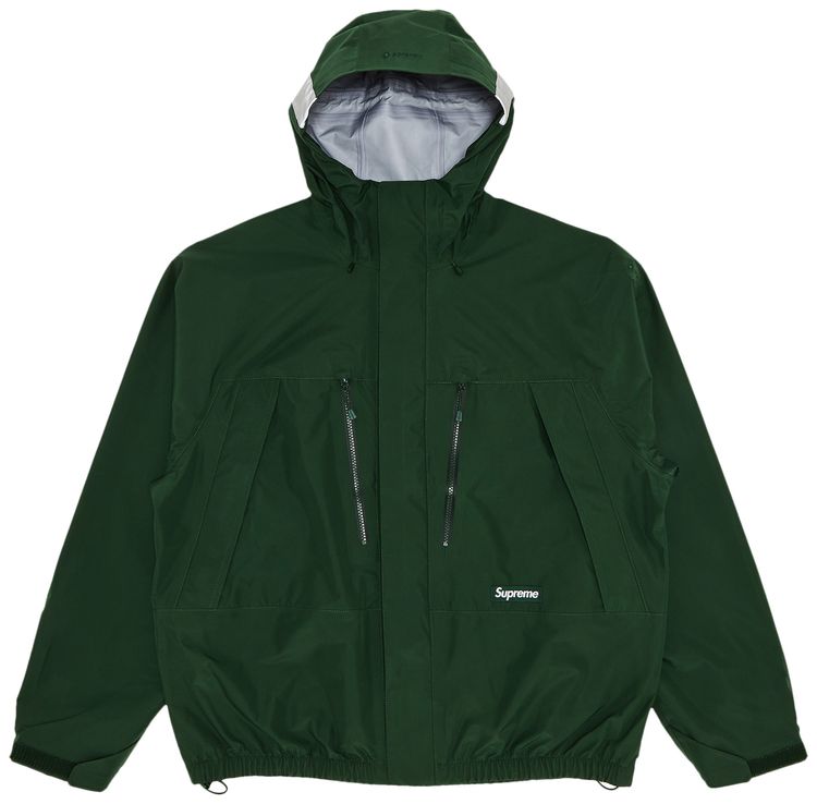 Buy Supreme GORE-TEX Taped Seam Shell Jacket 'Green' - FW24J11 GREEN ...